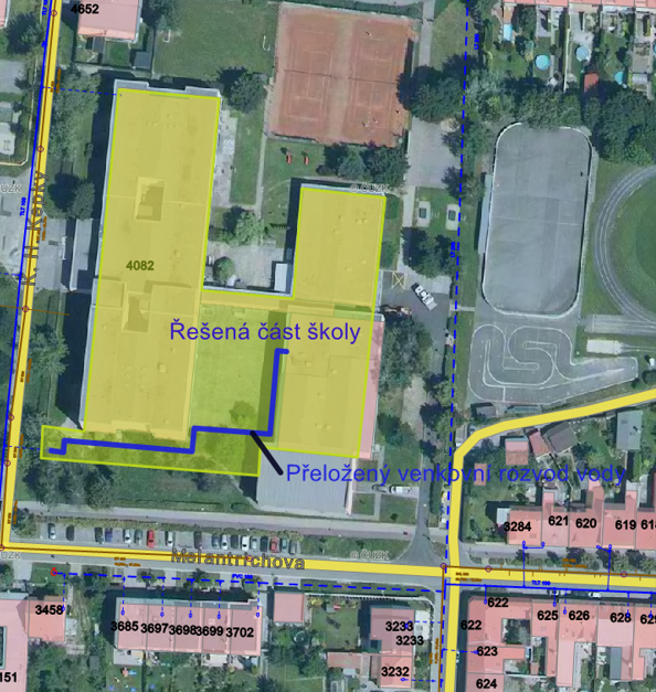 Aktuality - ZŠ Melantrichova - oprava vodovodních a elektrických rozvodů | Prostějov